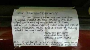 34 Funny Parking Notes - Dose of Funny