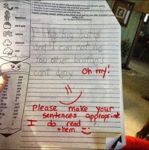 Funny Kid Notes